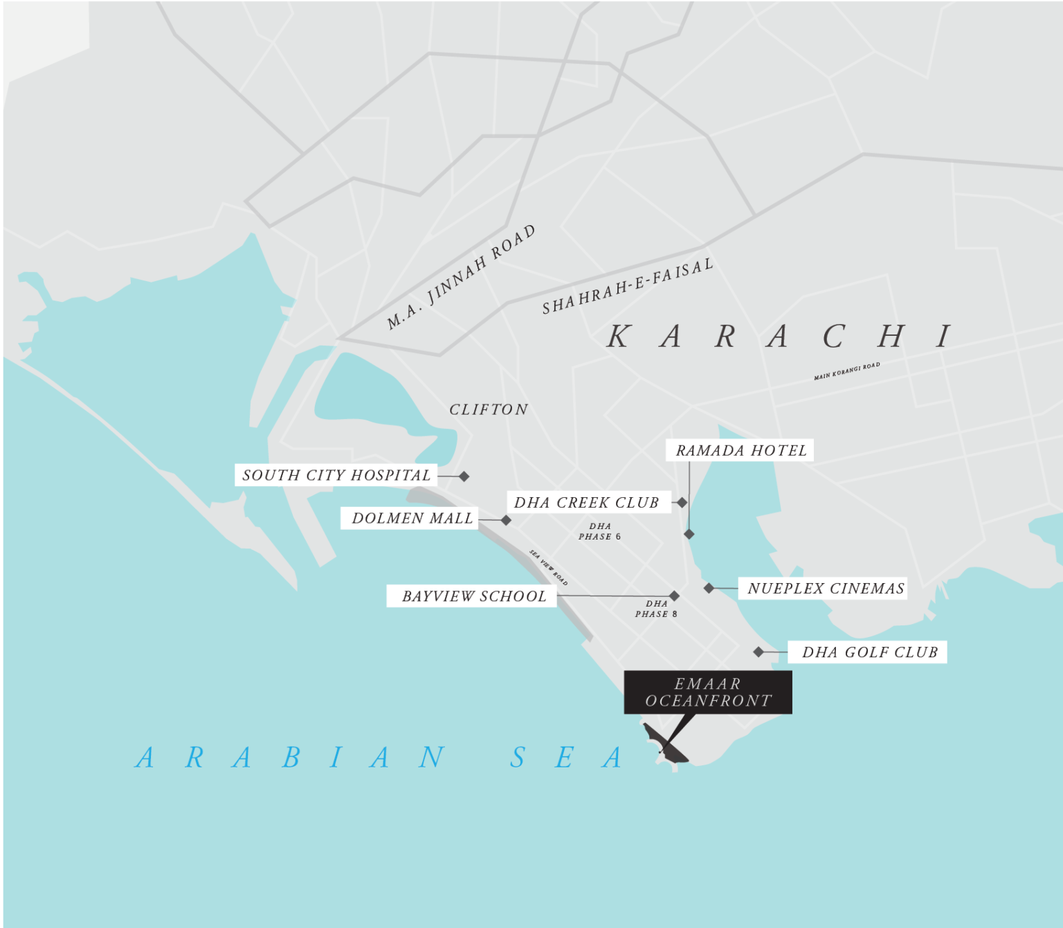 Emaar Ocean Front Karachi – Experience Seaside Living